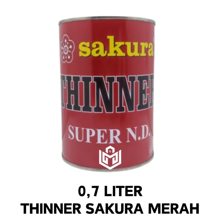 Thinner Sakura Merah 0,7 Liter | Lazada Indonesia