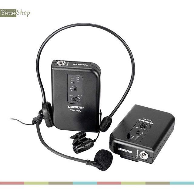 Bộ micro gài áo/ cầm tay không dây VHF Takstar TS-6700PP/6700HH | Lazada.vn