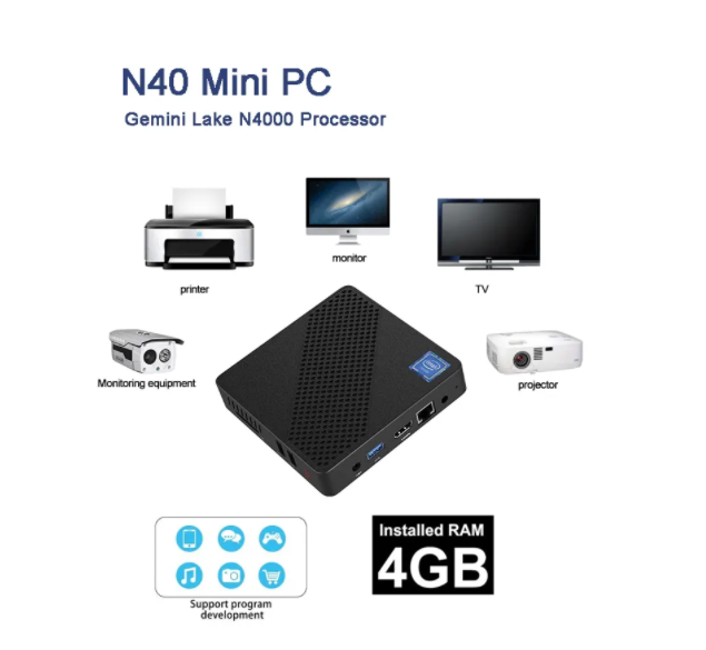 Intel Promo Mini PC Minisforum N40 Mini PC!!!! | Lazada PH