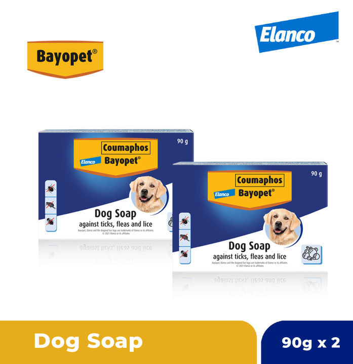 Set of 2 Bayopet Tick And Flea Soap 90g | Lazada PH
