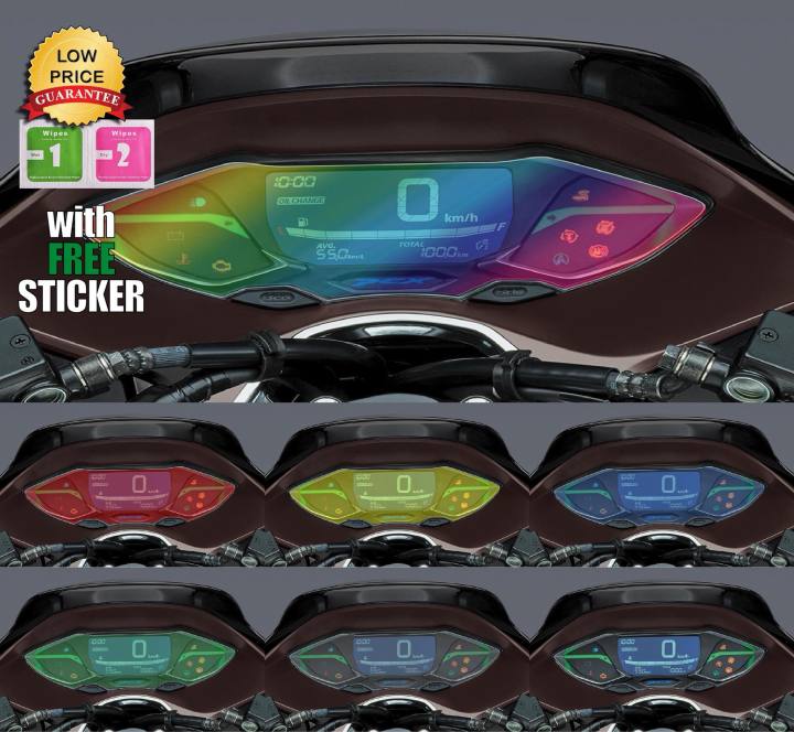HONDA PCX 160/GAUGE PANEL PROTECTOR W/ FREE SMOKE FILM | Lazada PH