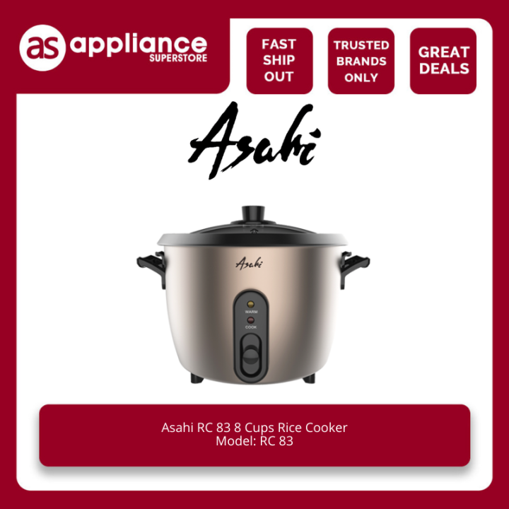 Asahi RC-83 8 Cups Rice Cooker | Lazada PH