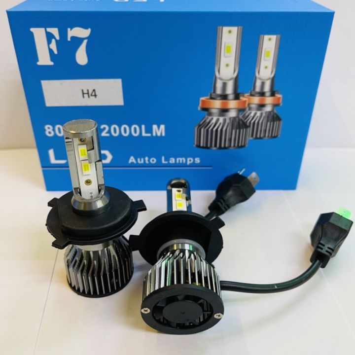 ไฟหน้า LED F7 สว่างสุด 12000LM ขั้ว H4 H7 H11 9006 9005 ไฟหน้า ไฟหน้ารถ ...