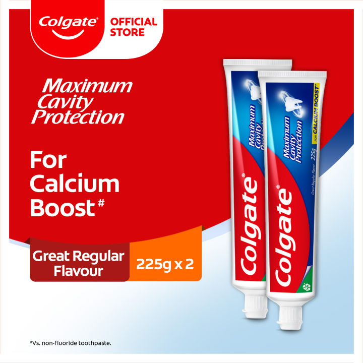 Colgate Maximum Cavity Protection Great Regular Flavour Toothpaste ...