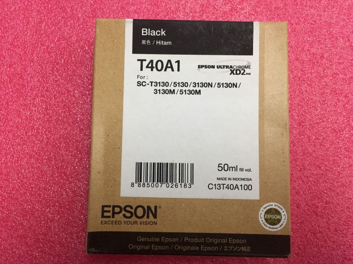 Epson T40A1 Black Original Ink Pack for SC-T3130 | Lazada PH