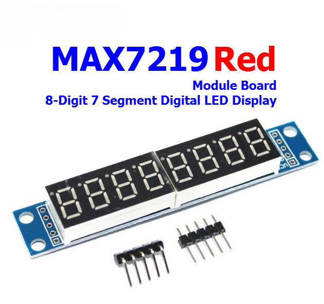 MAX7219 8 Digit 7 Segment Display Module (RED) | Lazada.co.th