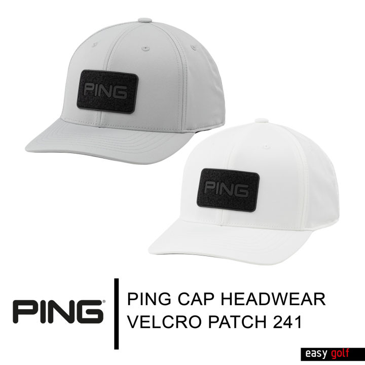 PING CAP HEADWEAR VELCRO PATCH 241 PING CAP MEN หมวกกอล์ฟ หมวกกีฬาผู้ชาย | Lazada.co.th
