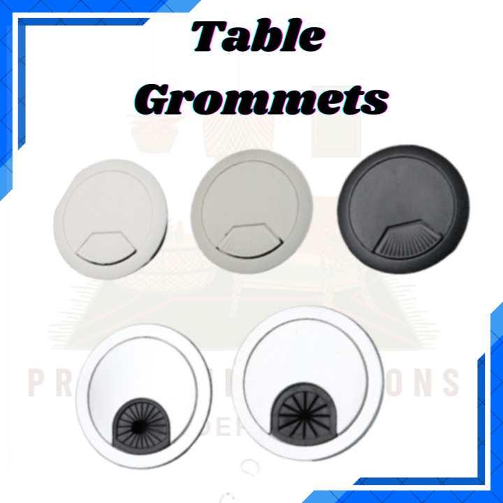 Computer Desk Table Grommets Cable Wire Hole Plastic Cover ...