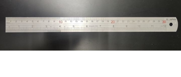 Steel Ruler 12 Inch/300mm | Lazada