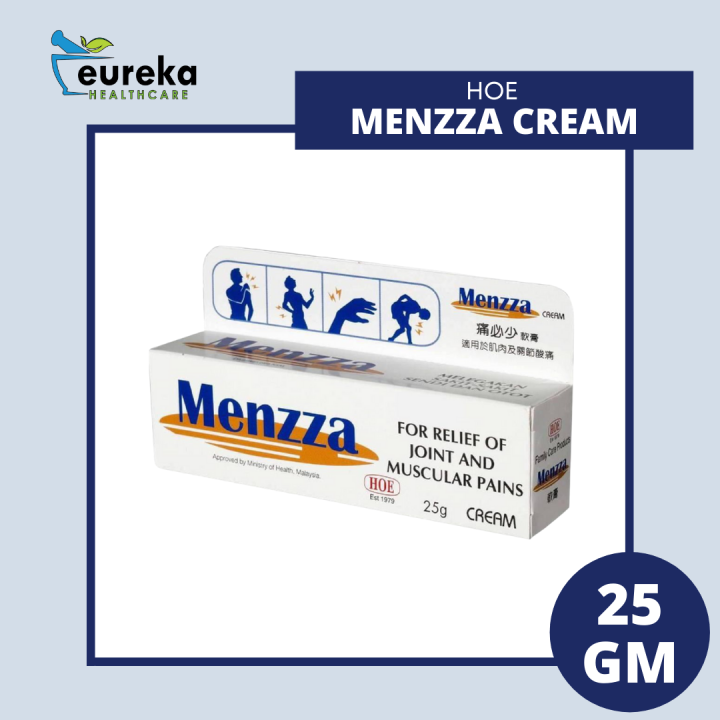 MENZZA CREAM 25G (FOR RELIEF JOINT AND MUSCULAR PAINS) | Lazada