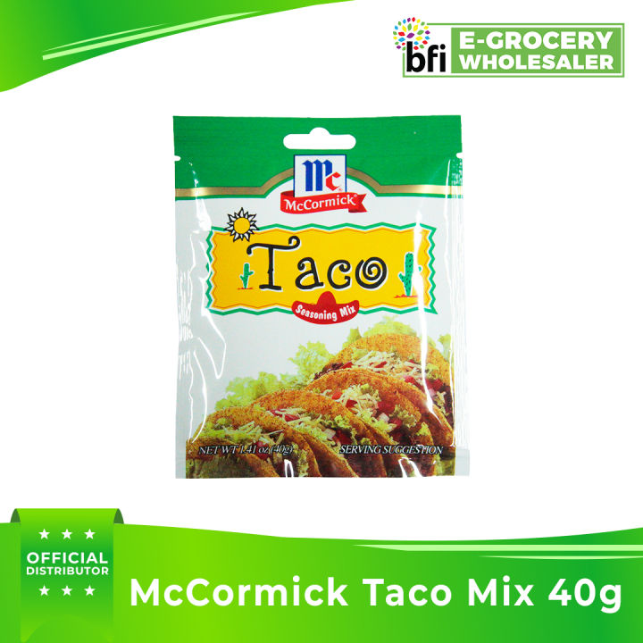 BFI McCormick Taco Mix 40g | Lazada PH