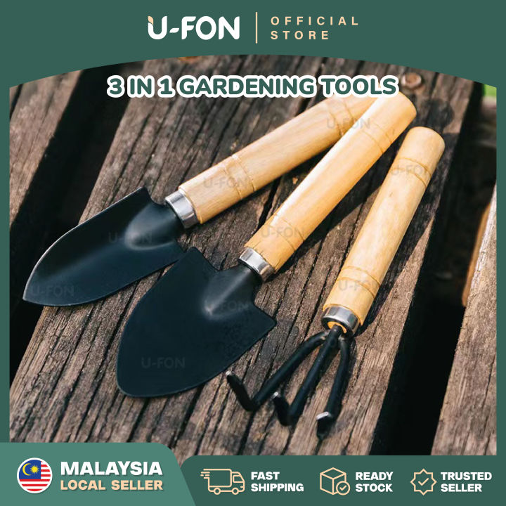 3 in 1 Small Gardening Plant Tools Set Mini Gardening Tools Set ...