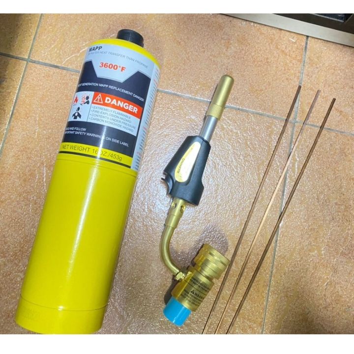MY WholeSale MAPP Gas COPPER ROD TORCH FIRE Brazing Soldering Propane ...