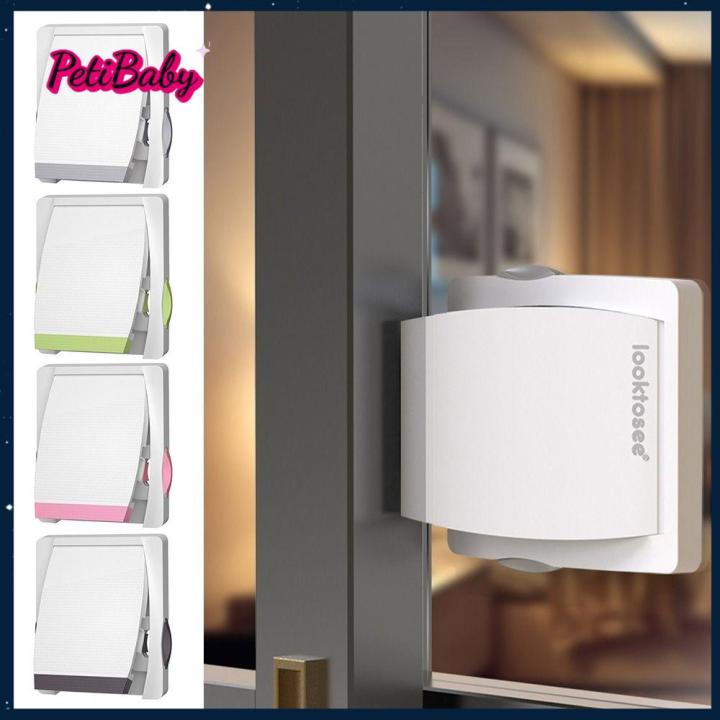 PETIBABY Portable Home Baby Protection Slide Window Locks Cabinet Lock ...