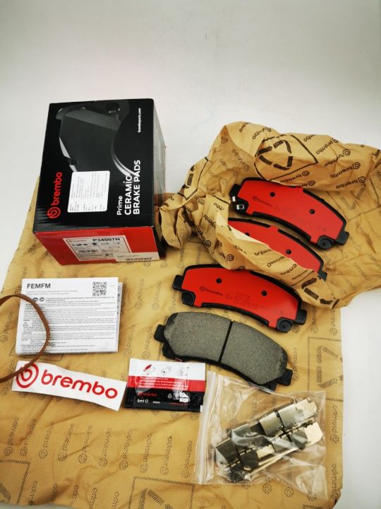 ผ้าดิสเบรคหน้า brembo สำหรับรถISUZU All New D-max,MU-7 07-11, All new D-max MU-x 11-15, MU-X15 ...
