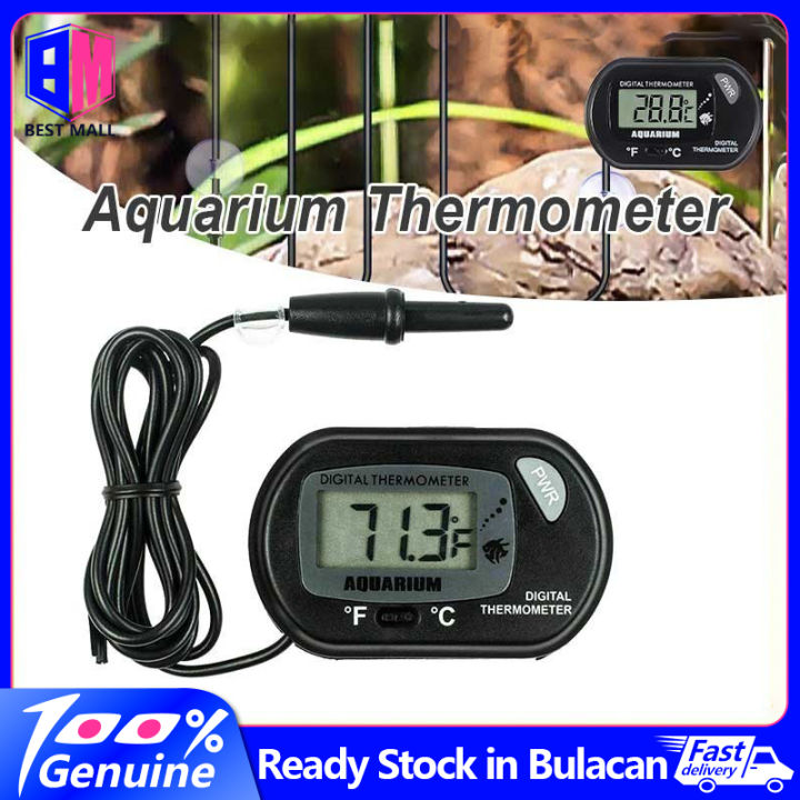 [🇵🇭 Stock&COD] Digital Submersible Fish Tank Aquarium LCD Thermometer ...