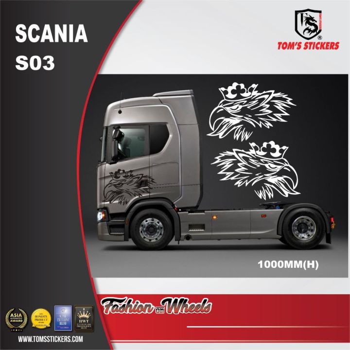 🎯 SCANIA TRUCK BODY STICKERS SET SCANIA S03 | Lazada