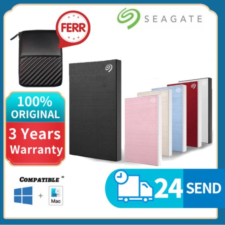 2023 Seagate Backup Plus Slim Portable External Hard Drive | USB3.0 | 1TB /2TB | Support Windows ...