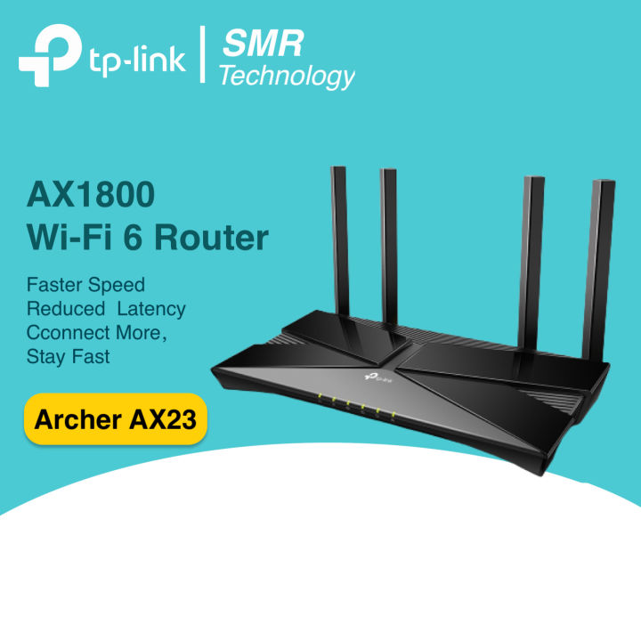 TP-Link Archer AX23 AX1800 Dual Band Gigabit Wi-Fi 6 Speed Router ...