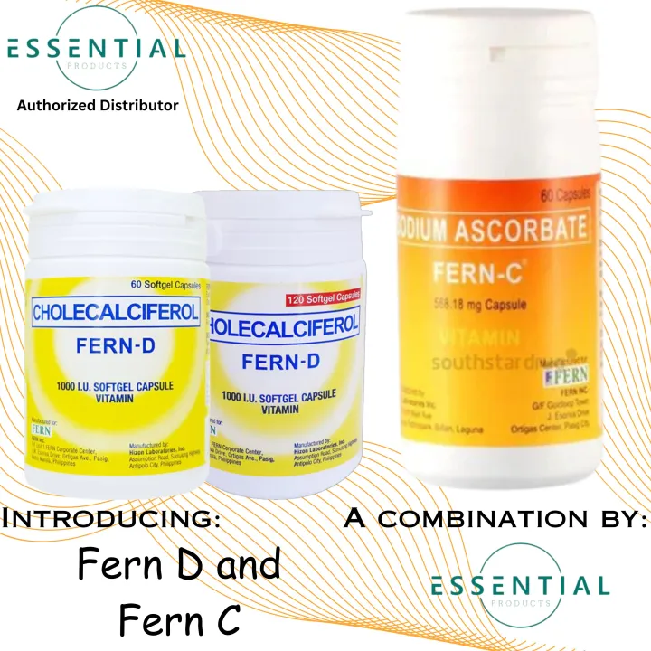 I-Fern Combinations: Fern D 60s/120s for your BODY and Fern C for your IMMUNITY! | Lazada PH