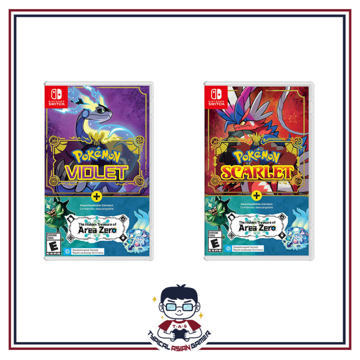 Pokemon Scarlet/Violet + The Hidden Treasure of Area Zero DLC [Nintendo ...