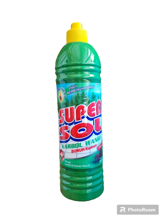 Super Sol Cairan Pembersih Kamar Mandi Botol 750 ml | Lazada Indonesia