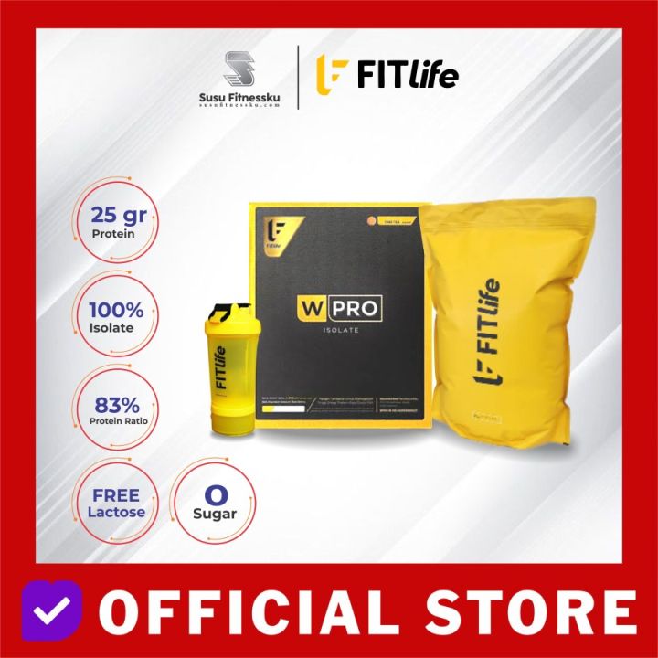 Fitlife W Pro Isolate 3 Lb 50 Serving True Isolate 3 Lb | Lazada Indonesia