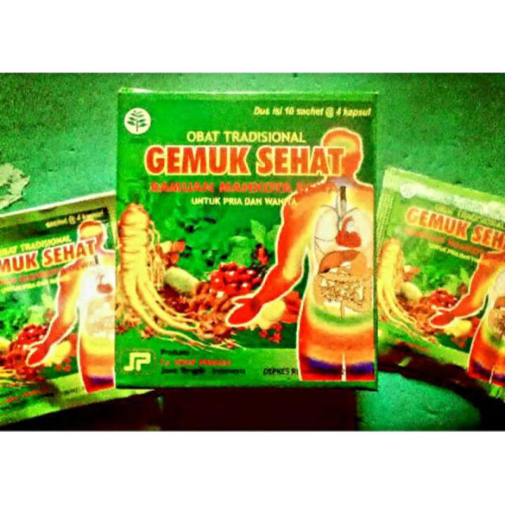 Jamu Capsules / Kapsul Gemuk Sehat Ramuan Tradisional ( 1 Box @10 ...