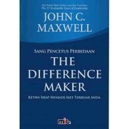 Buku Difference Maker John C Maxwell Lazada Indonesia