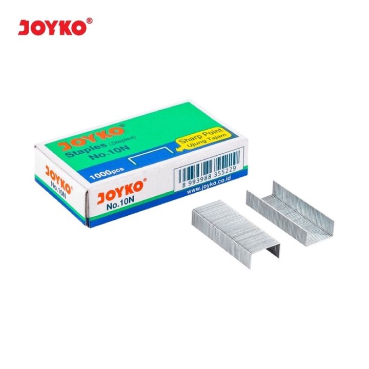 Staples Isi Stapler Refill Stapler Joyko/Kenko No. 10 1 Box 1000 Pcs ...