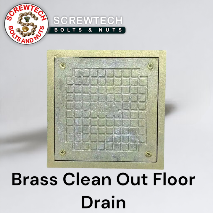 PHOENIX BRASS CLEAN OUT FLOOR DRAIN 6 x 6 | Lazada PH
