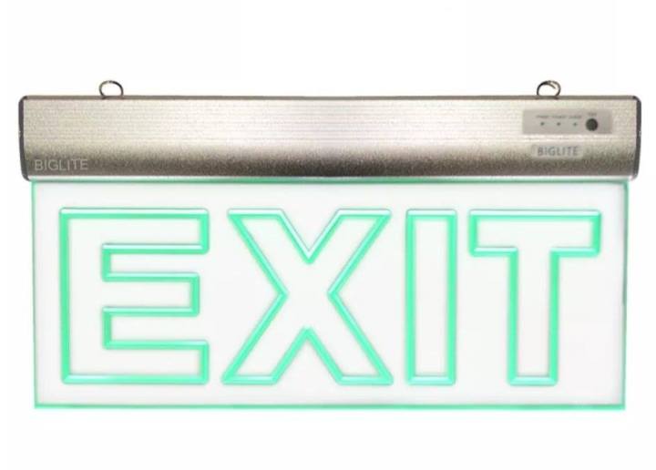 Biglite LED Exit Sign LES-02 Modern/Contetmporary LED Lighting | Lazada PH