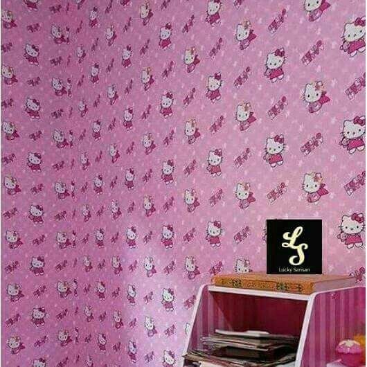 HELLO KITTY PERRY - Keyla wallpaper - wallsticker dinding - wallpaper ...