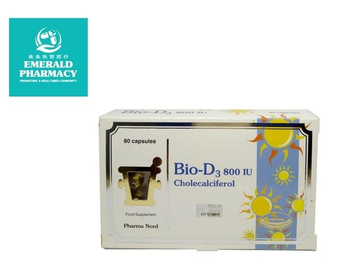 BIO-D3 800IU CHOLECALCIFERAL 80's [EXP:31/10/2026] | Lazada