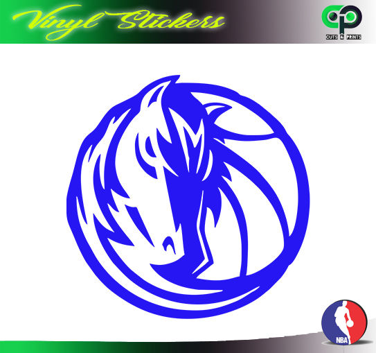 Dallas Mavericks Mavs Logo 001 ( NBA ) - Vinyl Sticker ( For Laptop ...