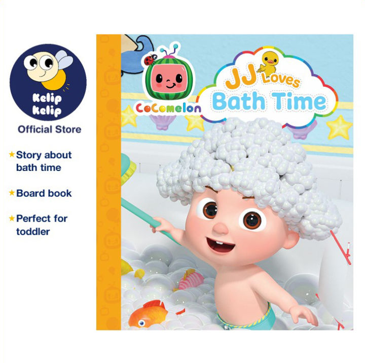 CoComelon JJ Loves Bath Time Time Storybook To Teach Kids About Washing & Cleanliness | Lazada