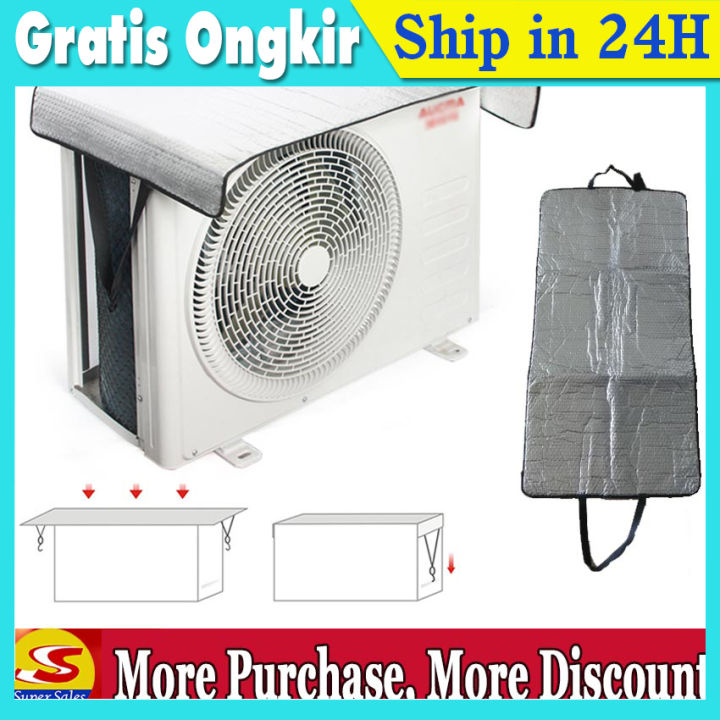 Cover Pelindung Ac Outdoor Air Conditioning Anti Debu Air Hemat Listrik ...