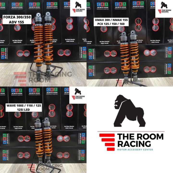 โช๊ค CBT (FORZA300/350 / XMAX / NMAX / PCXตั้งแต่ปี2019 / GPX DRONE ...