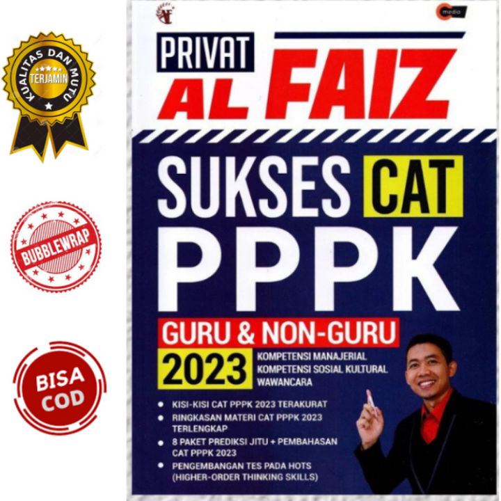 Buku Privat AL FAIZ Sukses CAT PPPK Guru dan Non-Guru Tahun 2023 | Lazada Indonesia