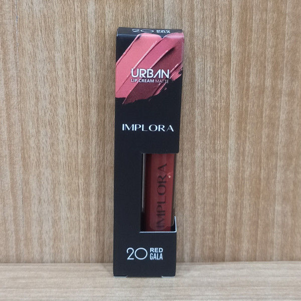 IMPLORA LIP CREAM MATTE URBAN LIP MATTE NO 01 - 20 TERBARU | Lazada ...