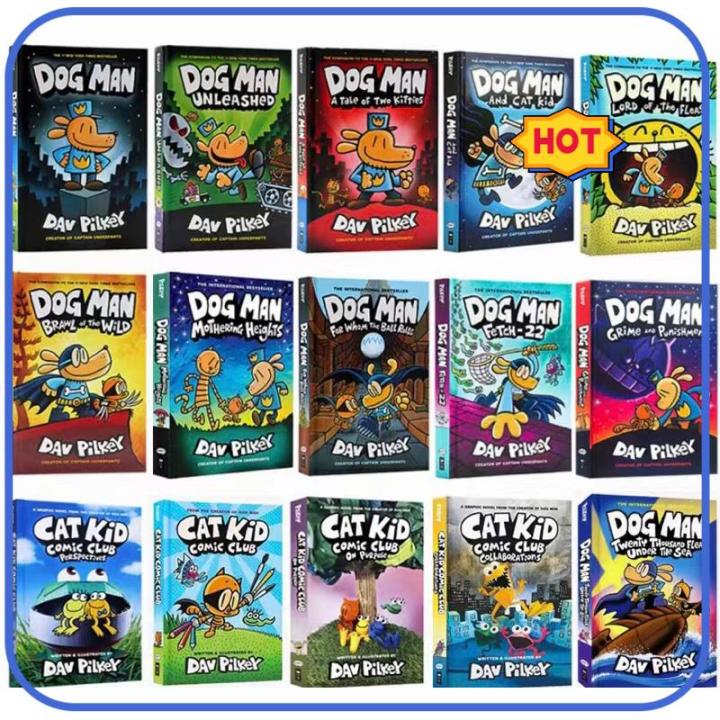 ⭐ ⭐READY STOCK⭐ ⭐ 【Hardcover】Dog Man Series Books dogman Children's ...