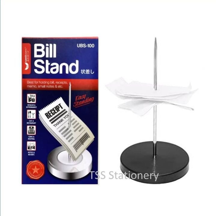 Unicorn Spike Stick Bill / Receipt Stand UBS-100 - Desk Organiser, Bill ...