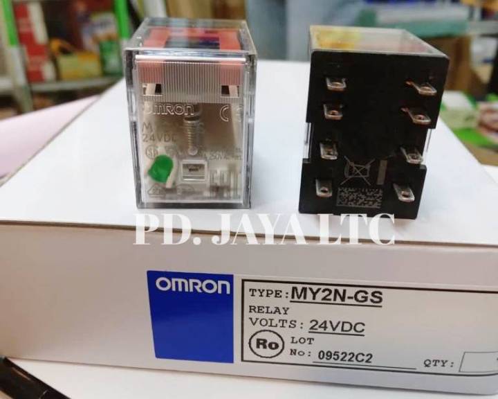 Omron Relay MY4N-GS 24VDC | Lazada Indonesia