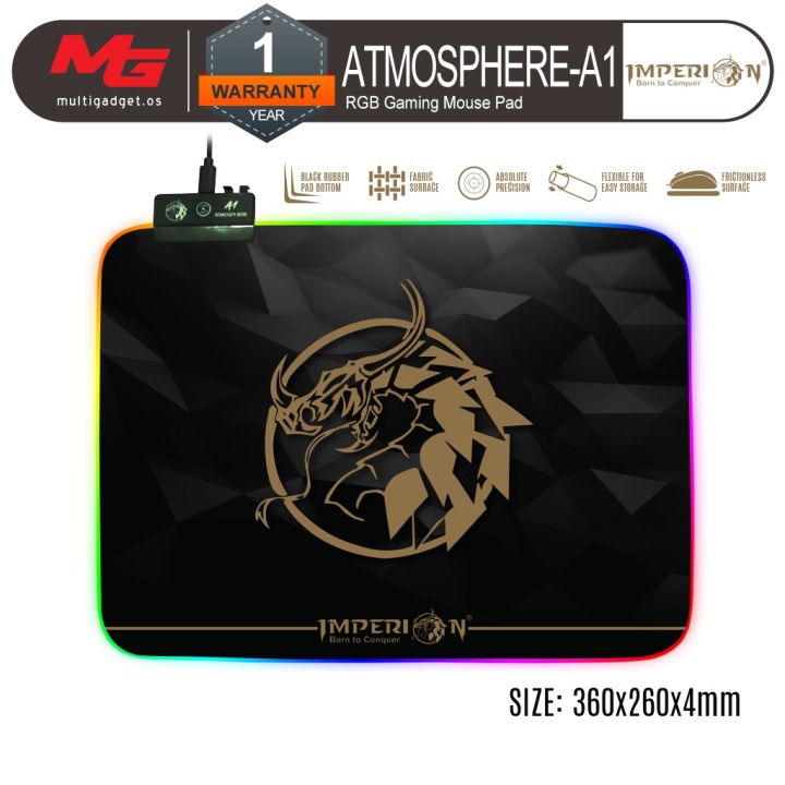 Imperion A1 Atmosphere RGB Gaming Mousepad | Lazada
