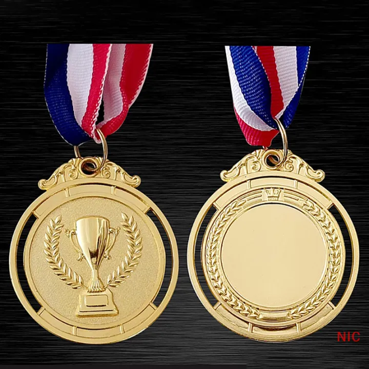 NIC Marathon Gold Medal Silver Medal Trophy Medal Winner Reward ...