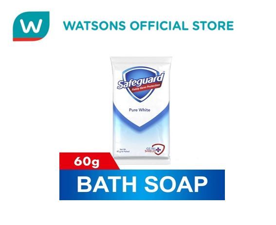 SAFEGUARD Pure White Bar Soap 60g | Lazada PH