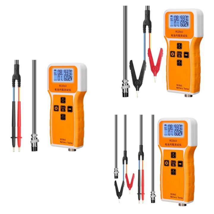 (TOVS) RC3563 Battery Voltage Internal Resistance Tester Trithium ...
