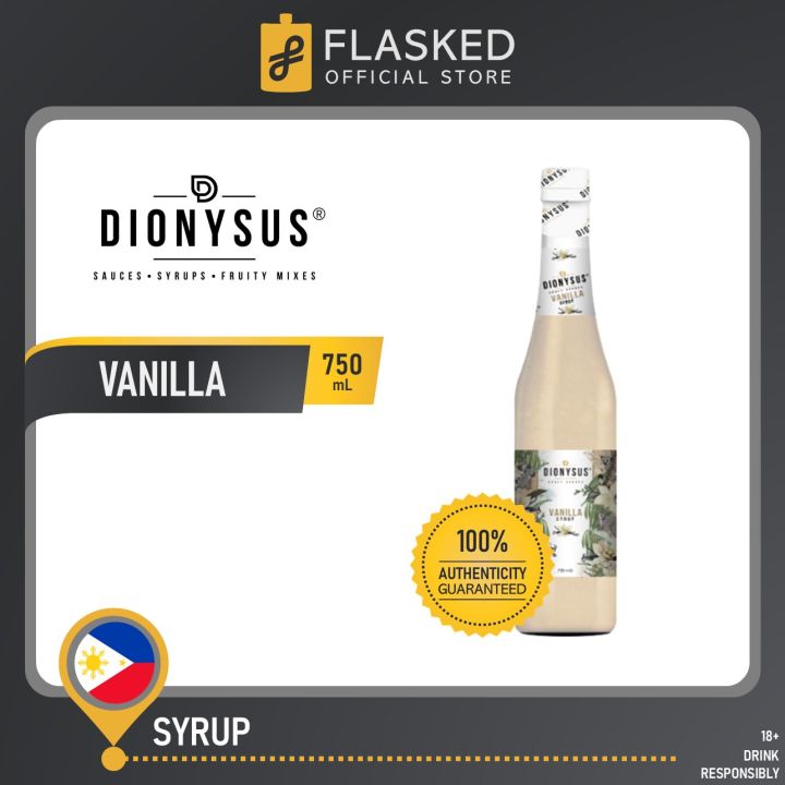 Dionysus Vanilla Syrup 750ml | Lazada PH