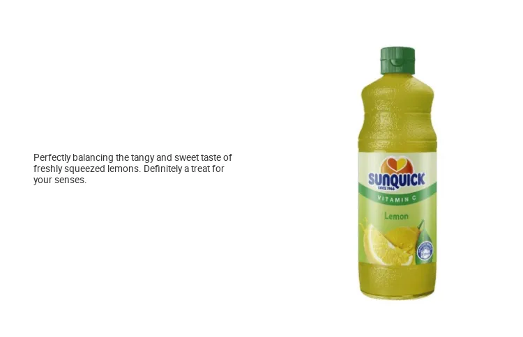 Sunquick Jumbo Lemon 700ML | Lazada