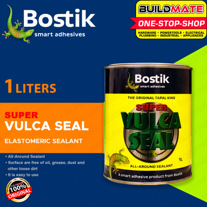 BOSTIK Super Vulcaseal Vulca Seal Adhesive Elastomeric Sealant 1 Liter ...